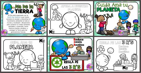 Fichas Para Trabajar En El Día De La Tierra Imagenes Educativas