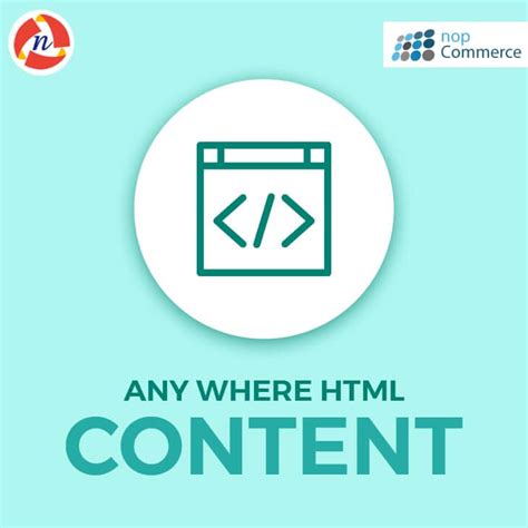 NopCommerce Anywhere HTML Content Plugin NCode Shop