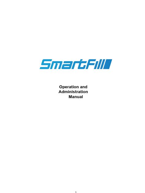 Smartfill Iii Operation Manual Vers 10 Pdf Wi Fi Telecommunications