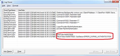 Geeky Bob Troubleshooting Custom Ftp Providers With Etw