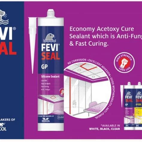 Feviseal Silicone Sealant Gp At ₹ 130piece Gp Silicone Sealant In