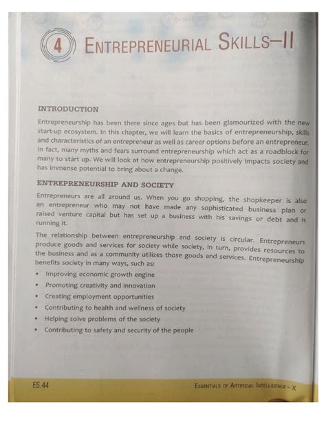 Entrepreneurial Skills Ii Pdf