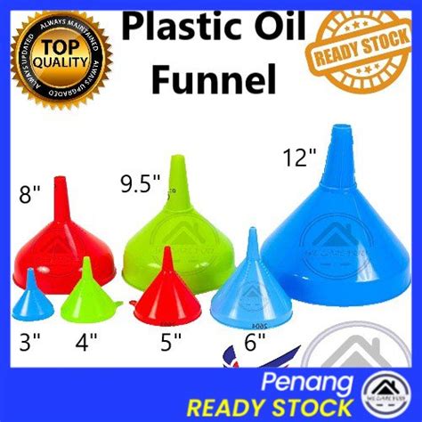 Wecareyou20 Plastic Funnel 3 12 Essential Oil Corong Minyak Oil