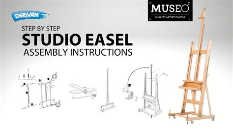 Step By Step Studio Easel Assembly Instructions Youtube