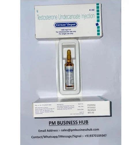 Testosterone Undecanoate Injection Packaging Type Vial Packaging