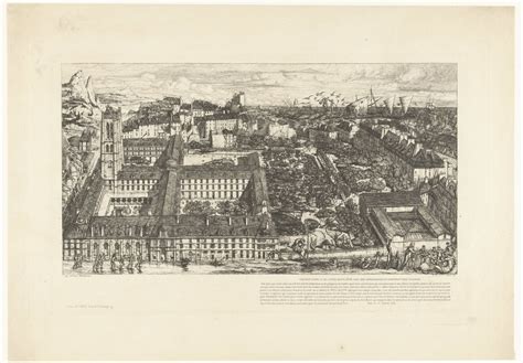 Lyceum Henri Iv In Paris By Charles Meryon Fine Art Print