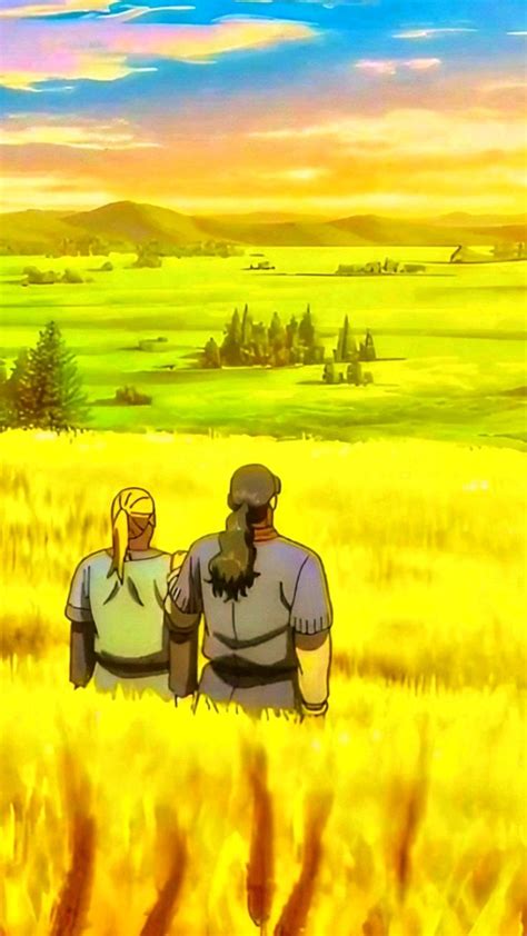 Thorfinn With Thors Vinland Saga Season 2 Vinland Dream Vinland Saga