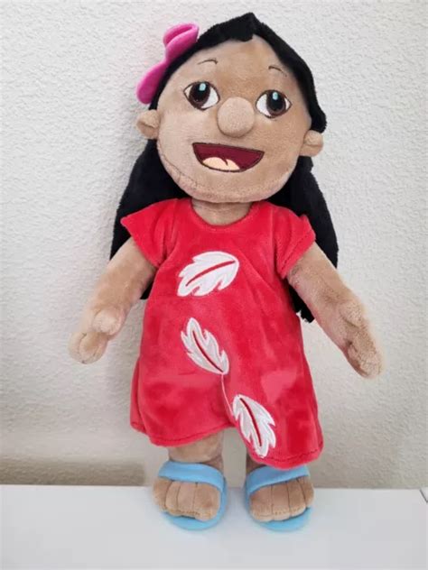Disney Store Lilo And Stitch Plush Doll Soft Toy Rare 12” Collectable