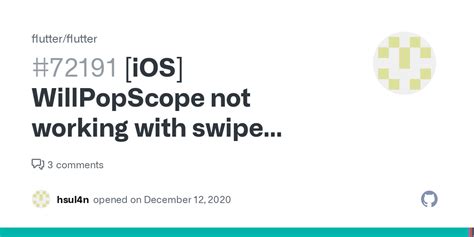 Ios Willpopscope Not Working With Swipe Gesture · Issue 72191