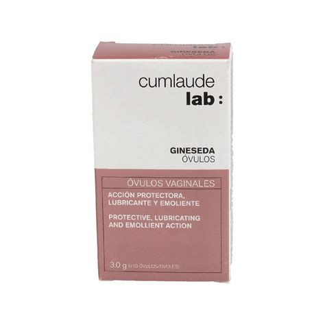 CUMLAUDE LAB GINESEDA OVULOS 10 OVULOS Farmacia Ortopedia Pastoriza