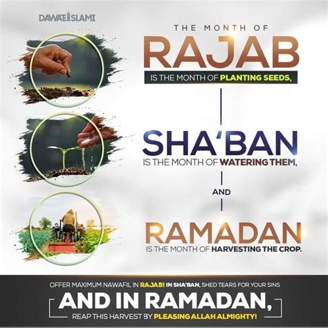 Planting Seeds In The Month Of Rajab Watering In Shaban Harvesting