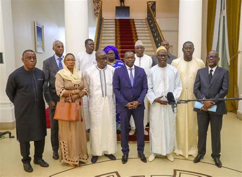 Présidentielle 2024 Le Président Macky SALL a reçu aujourd hui le