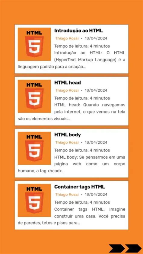 Html é Como A Base Sólida De Um Prédio Sem Ela Sua Aplicação Vai