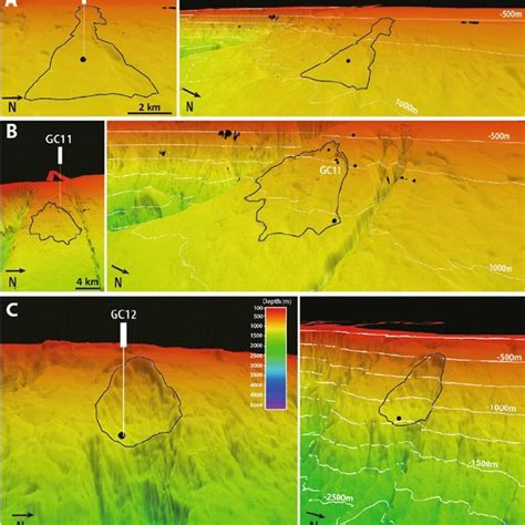 2 Digital Elevation Model DEM Of The Slope Geometry For The Three