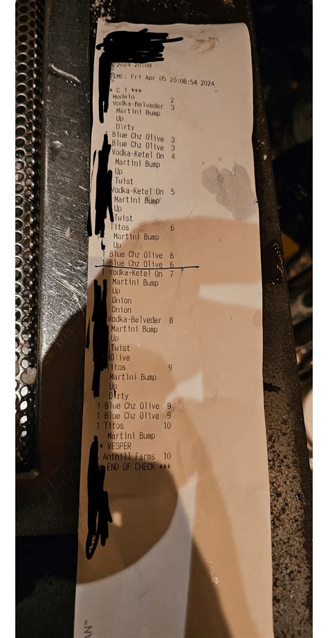 Kind Of Orders Im Getting At My Restuarant Rbartenders