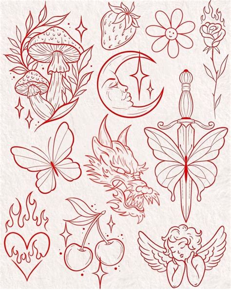 Pin By An Gie On Tatuajes In 2022 Small Tattoos Red Ink Tattoos