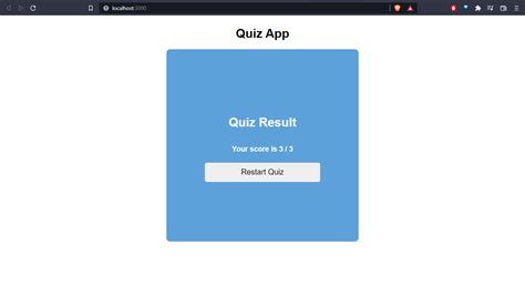 Github Kamal2019quizapp React