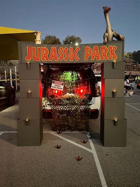 Jurassic Park Trunk Or Treat Trunk Or Treat Truck Or Treat Trunker