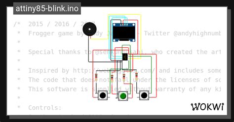 Attiny85 O Wokwi Arduino And Esp32 Simulator