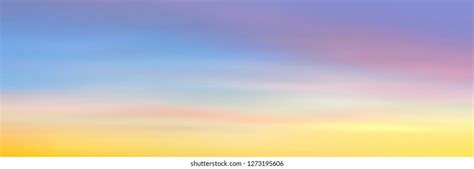 Sunset Sky Background Vector Illustration Eps10 Stock Vector Royalty
