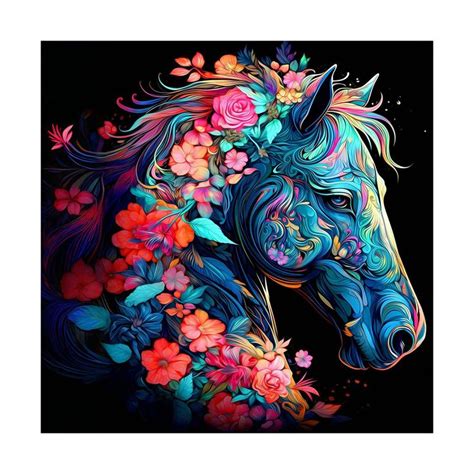 Croshom Horse Diamond Painting Kits For Adults Horses Diamond Art Kits