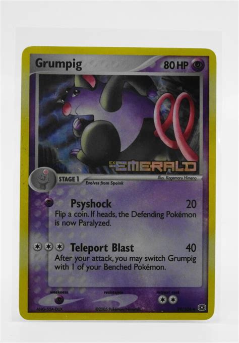 Grumpig Ex Emerald Holo 29106 Spiltema