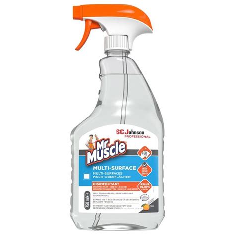 Mr Muscle Multi Surface Cleaner 750ml Spray Kh Packaging Ltd