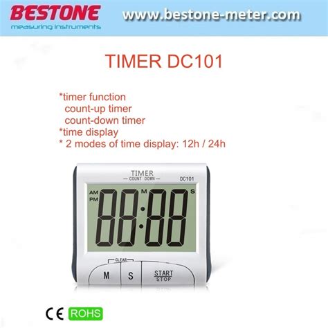 Countdown Timer Function Cute Hamburger Food Alarm Digital Clock