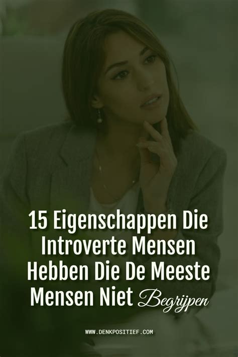Introverte Mensen Laten Een Aantal Gedragingen Zien Die Anderen