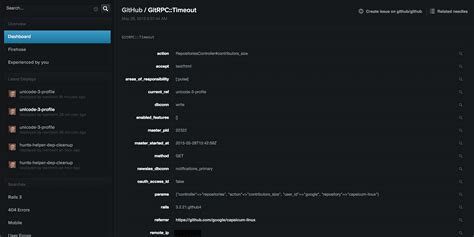 Exception Monitoring And Response The Github Blog