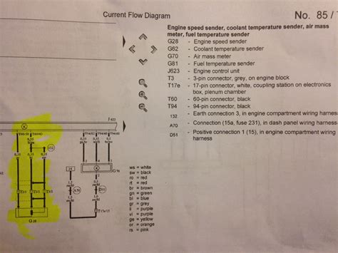 Audi A4 2 0 Tdi 2008 Bpw Cab G28 Engine Speed Sensor Implausible Signal 16705 P0321 000801