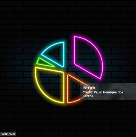 둥근 그래픽 분수 원 모양 기하학적 다이어그램 분할 단면 원뿔 차트 분할 휠 네온 스타일 피자 차트 서클 기호 디스코 원형 파이 차트 가격에 대한 스톡 벡터 아트 및 기타