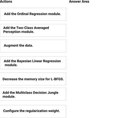 which three actions should you perform in sequence exam4training