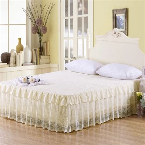 Princess Lace Bedskirt Bed Cover Bed Mattress Cover Bedclothes