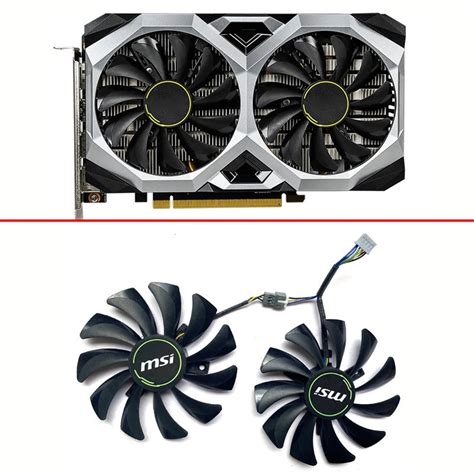 ใหม่ 2pcs 4pin 85 มม He D09010sh Ha9010h12f Z Gpu พัดลมสําหรับ Msi