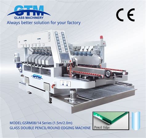 Supply Srm1420 Glass Double Pencil Round Edging Machine Wholesale