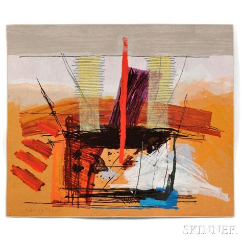 Calman Shemi The Golden Altar Textile Art