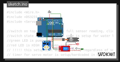 Servo With DS And Relay With Serial Output Motor After Relay Wokwi ESP STM Arduino