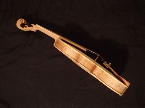 Fiddle 15 Curly Maple Sold Zach Hoyt Banjos Etc