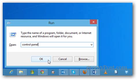 How To Access The Traditional Control Panel In Windows 8