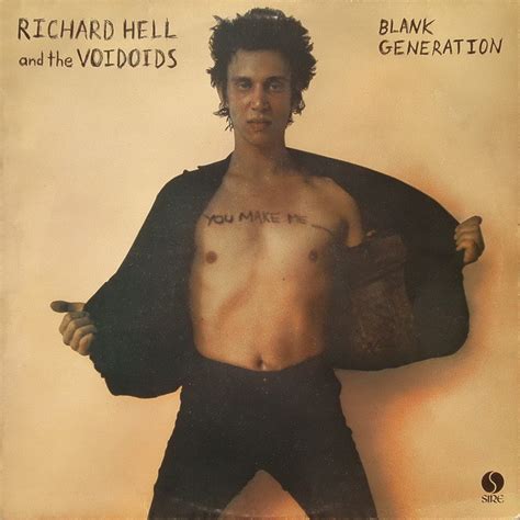 Richard Hell And The Voidoids Blank Generation Vinyl Lp Album