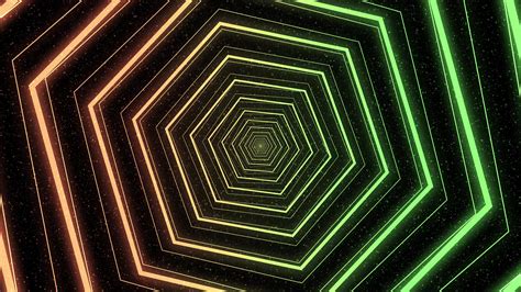 Colorful Rotate Hexagon Loop Animation 2259481 Stock Video At Vecteezy