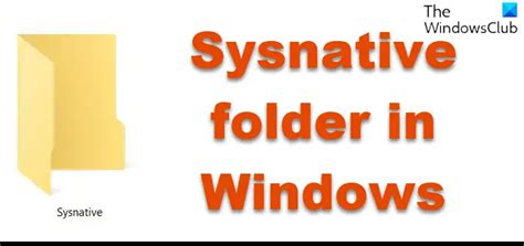 Sysnative Ordner In Windows Bit Erkl Rt Futuriq De