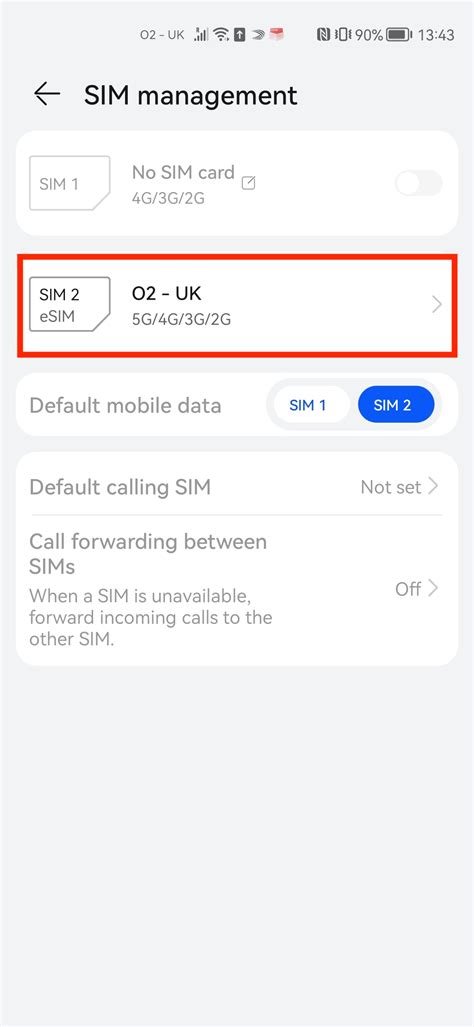 Locate Iccid Esim Serial Number On Huawei Devices Wizz Esim