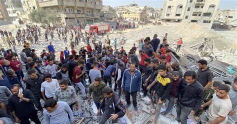 Al Menos Once Palestinos Muertos Por Ataques Israelíes Sobre El Centro