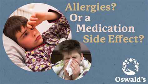 Pharmacist Blog Allergies Or Medication Side Effect Oswalds
