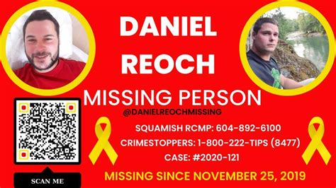 Find Daniel Reoch Squamish Bc