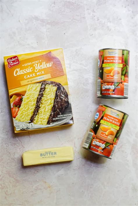 Easy Peach Cobbler With Cake Mix Lynns Way Of Life