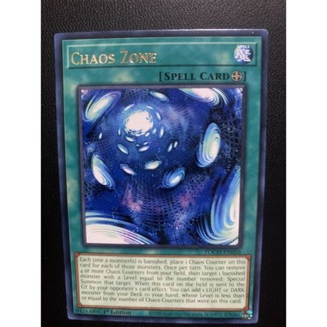 Yugioh Chaos Zone Tcg Shopee Philippines