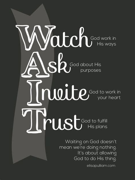 145 Best Images About Wait Upon The Lord On Pinterest Trust God Be
